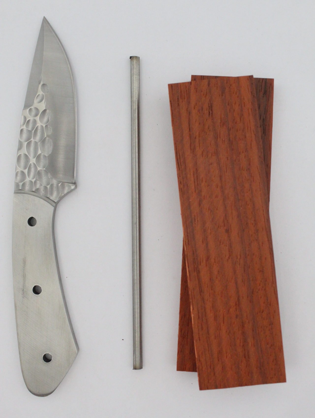 CNC Drop Point Knife Kit - SCNC1 - PADAUK - Premium Knife Supply