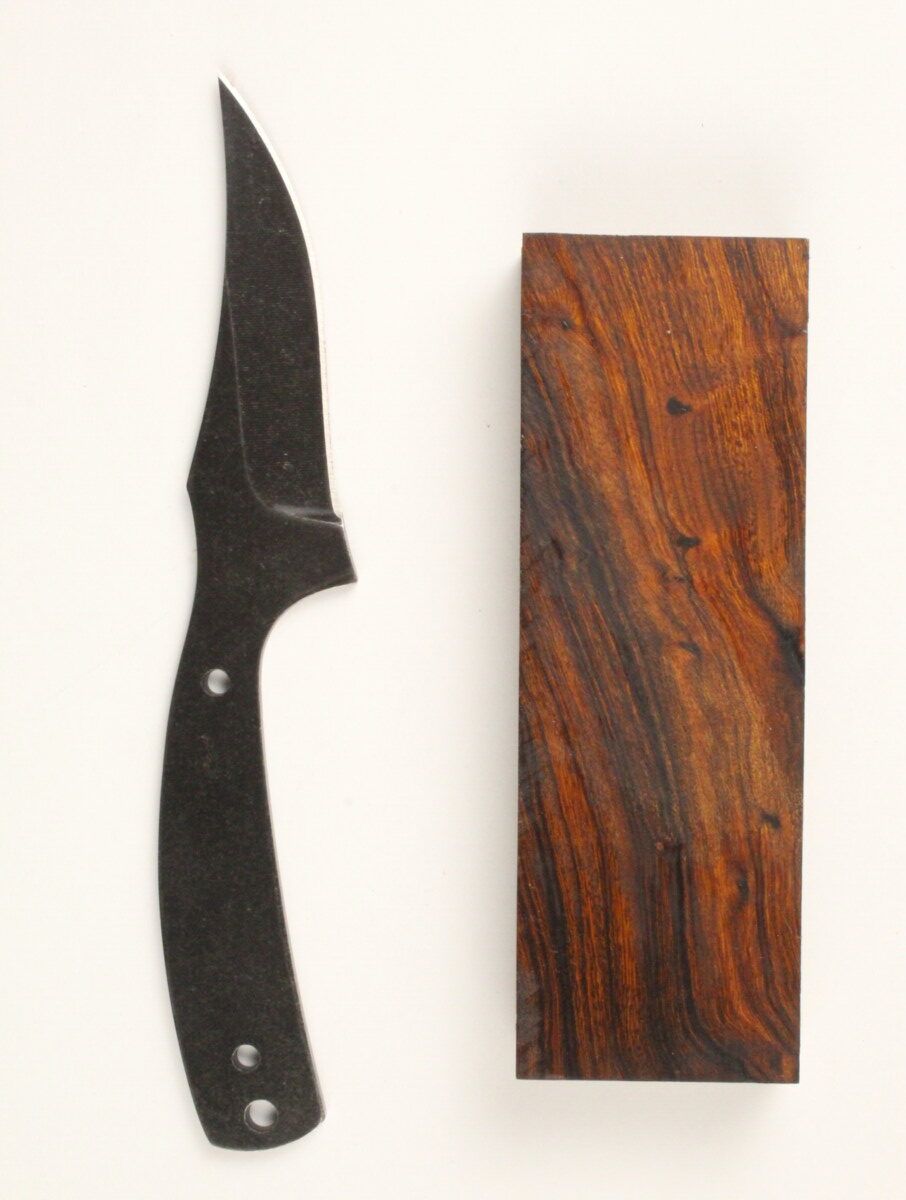 WOODSMAN SKINNER STONEWASHED - SW40 KNIFE KIT - IRONWOOD - Premium ...